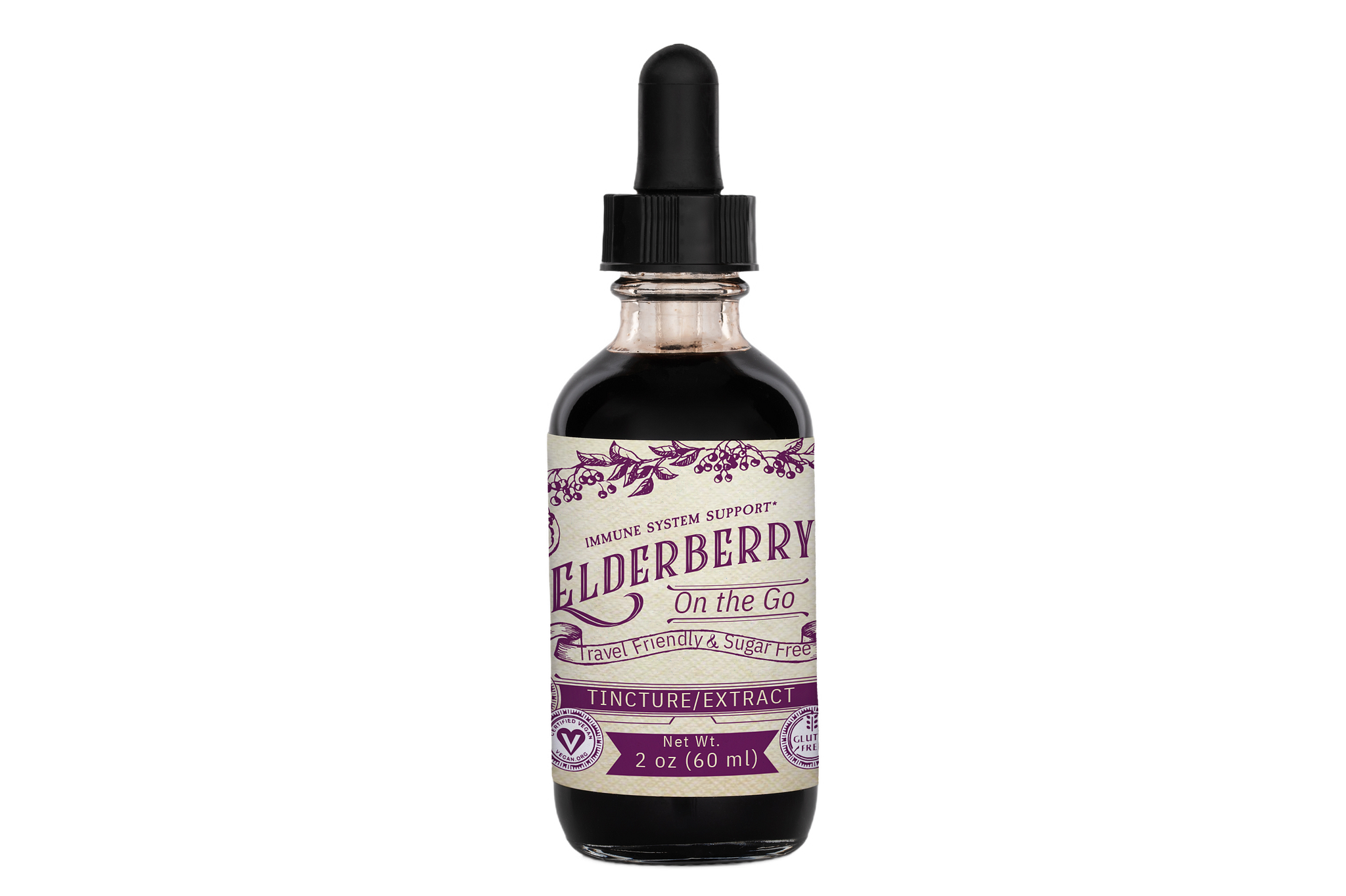 Elderberry Glycerin Extract- 2 oz – Cleve_Seamoss