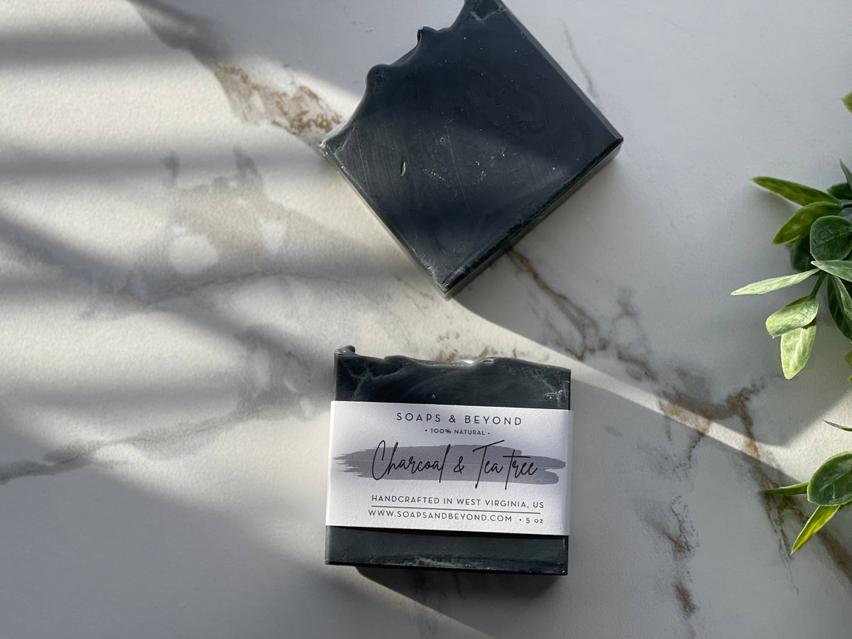 Activated Charcoal & Tea tree Soap Bar – Cleve_Seamoss