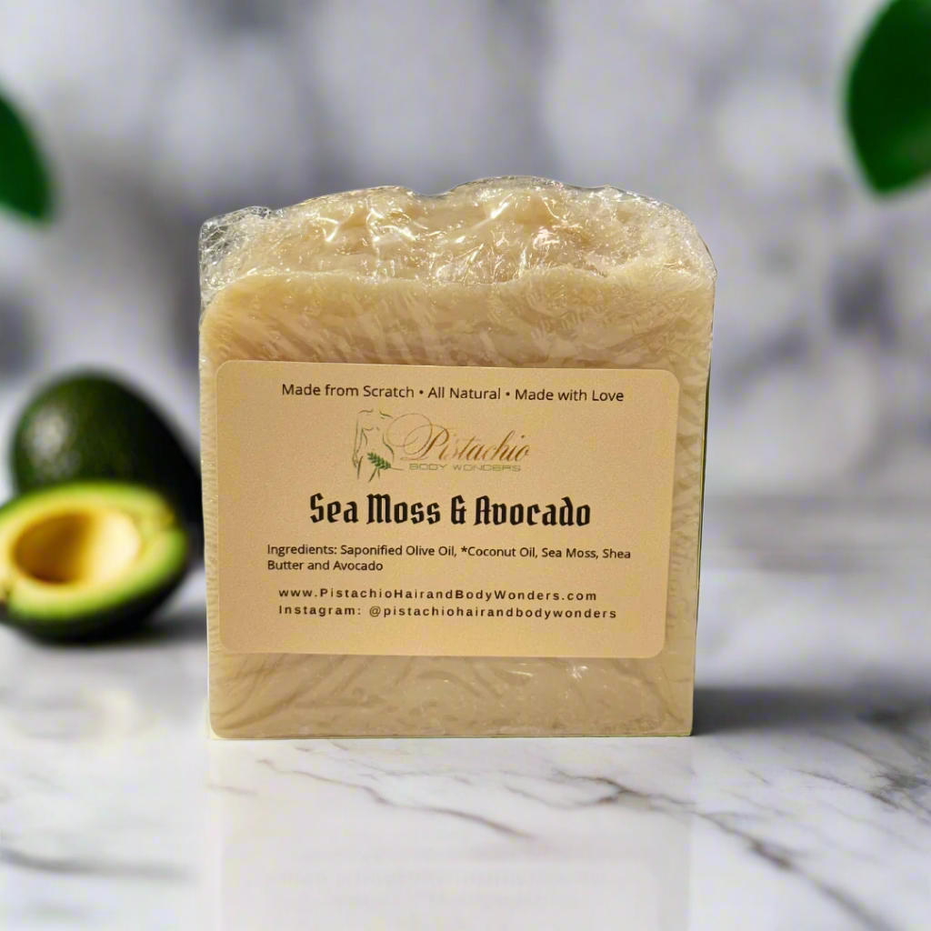Sea Moss & Avocado Soap Bar (discontinuing) – Cleve_Seamoss