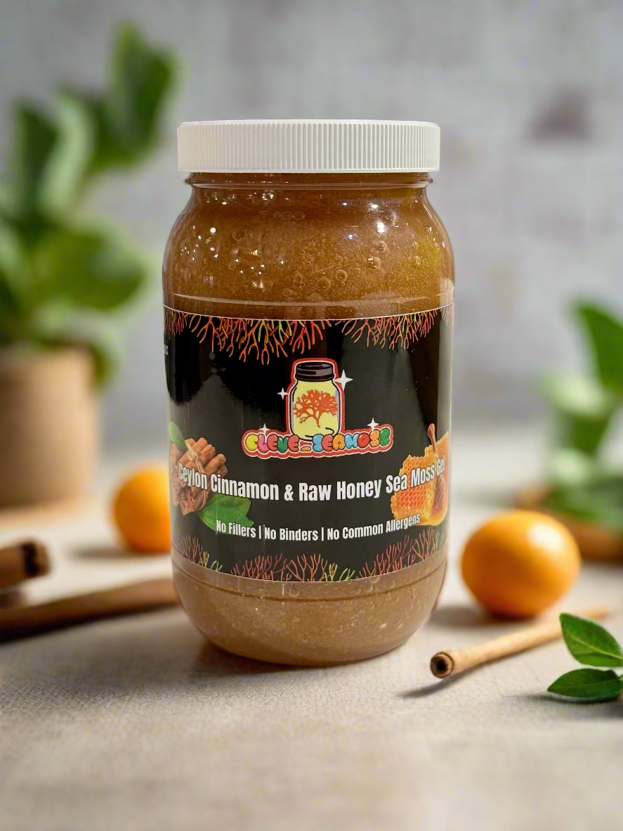 Ceylon Cinnamon & Raw Honey Infused Seamoss | Beginner Friendly – Cleve ...